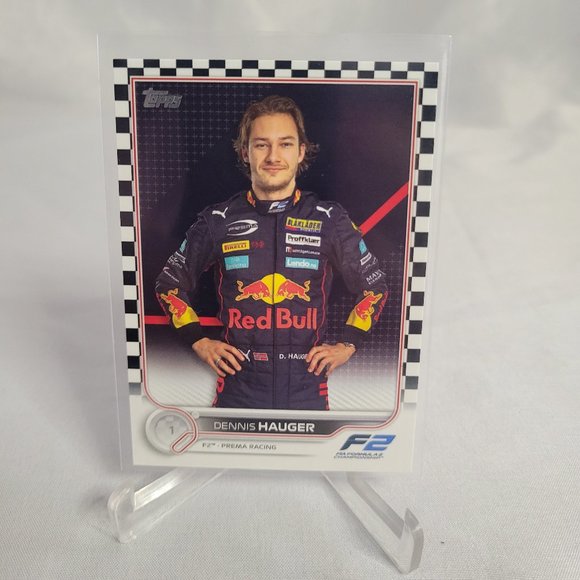 Topps F2 Racing | Accessories | Topps F2 Racing Dennis Hauger Base ...